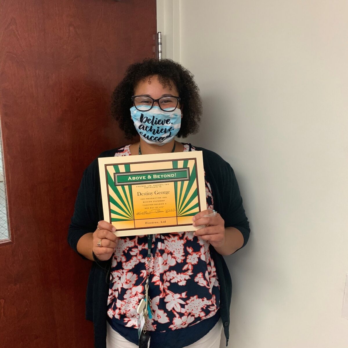 Staff Spotlight : Above and Beyond Award - Firetree Ltd.